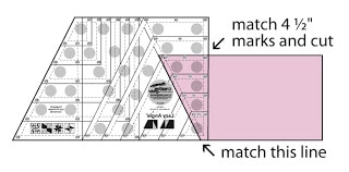 That’s all there is to it. The Lazy Angle ruler will make blocks in 1 1 ...