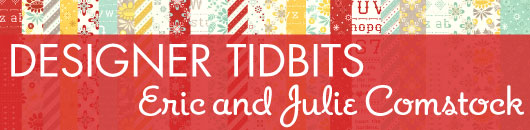 The Comstocks have a flair for fresh, retro fabrics! Have a look at ...