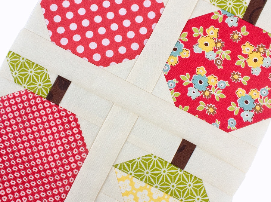 Debbie is sewing her blocks with Sidewalks by October Afternoon for ...