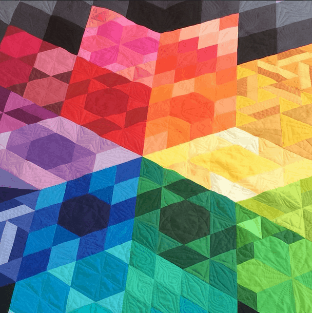 Oh, and did you know that you can make a pillow from your Gravity Quilt ...