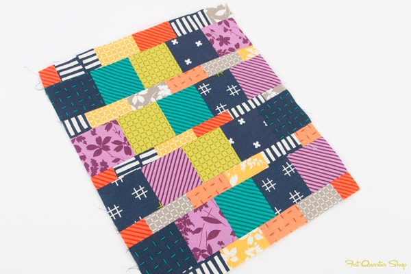 Mini Charm Lemonade quilt in the Basic Mixologie collection and C+S ...