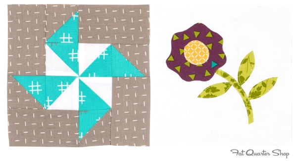 Deborah’s blocks look so sweet in the Aria collection by Kate Spain for ...