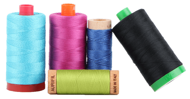 Aurifil Thread Weight Comparison