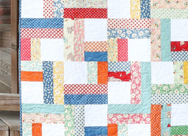Shortcut Quilt: Jelly Roll Twist