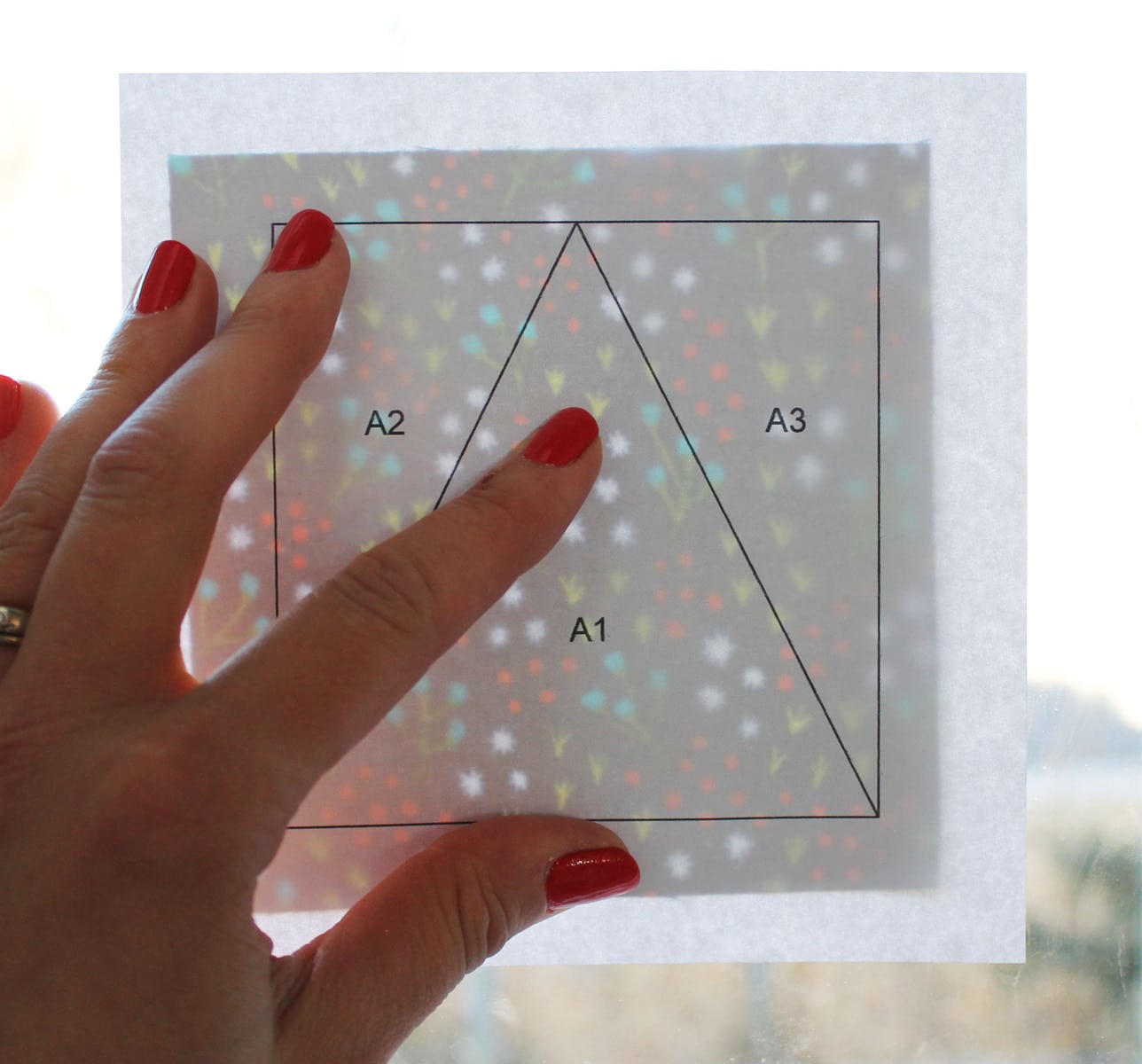 Lay the piece on a cutting mat, and fold the paper on the perforated ...