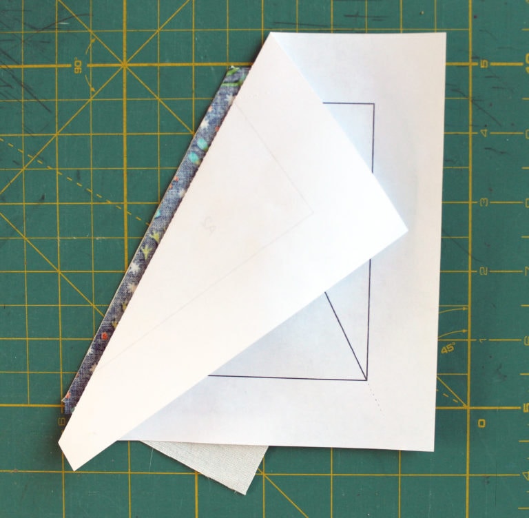 (The photo below shows the back side of the piece in this step.)