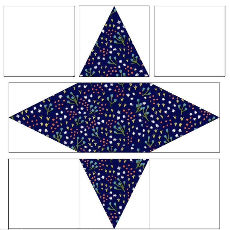 Stitch up 9 of these blocks, then hop on over to page 142 of The Quilt ...