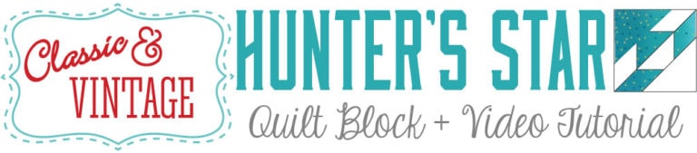 Happy Friday Quilters! We are back with another pattern in our Classic ...