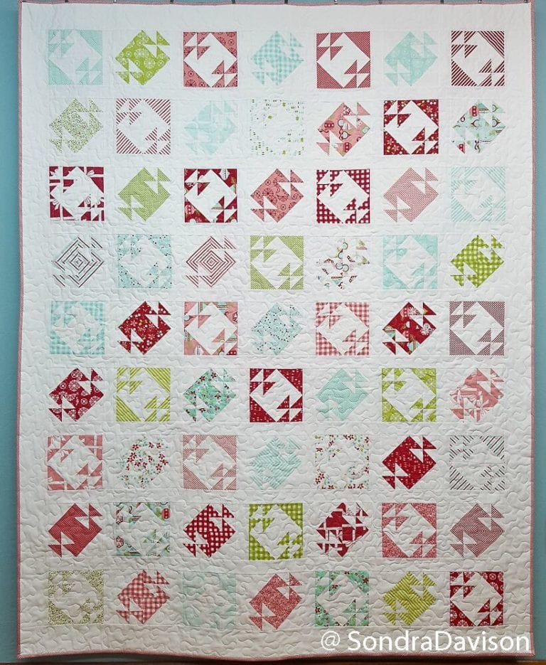The Buttercream Quilt by Sondra of Out of the Blue Quilts