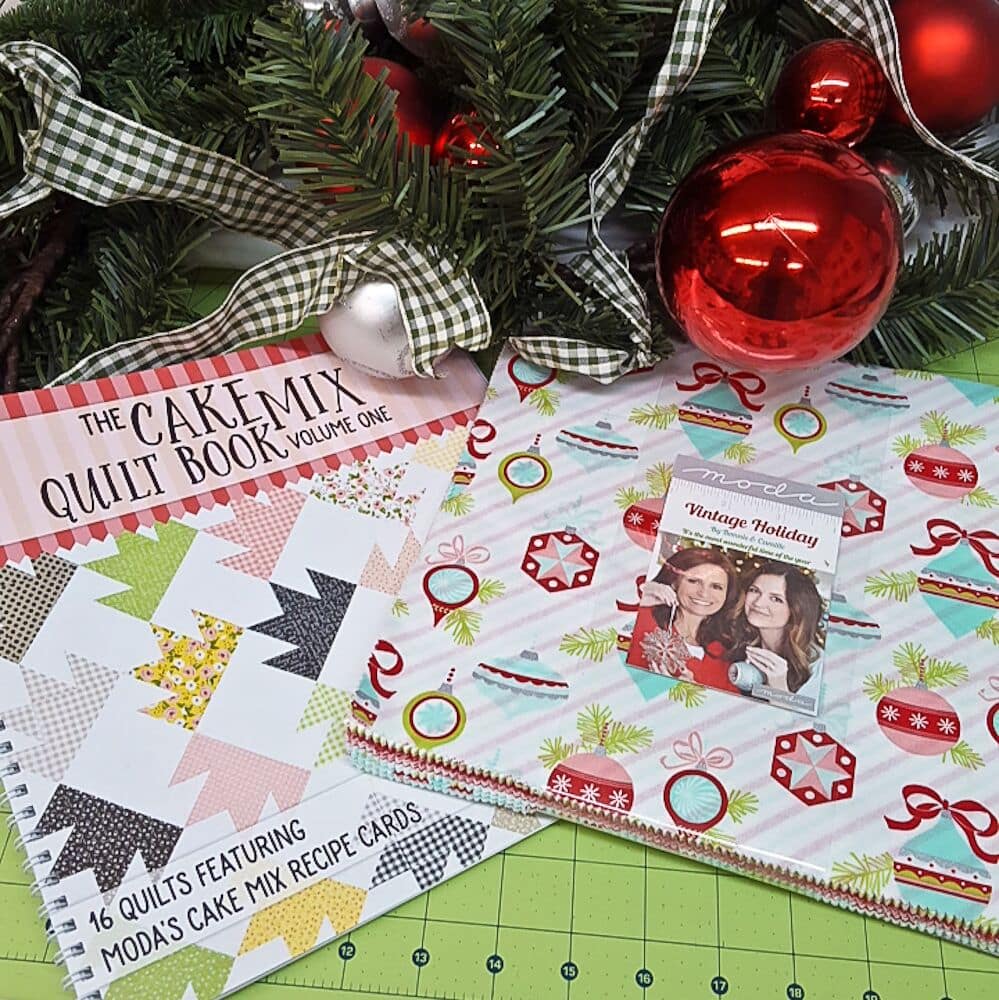 Sondra made her Buttercream Quilt by using Vintage Holiday by Bonnie ...