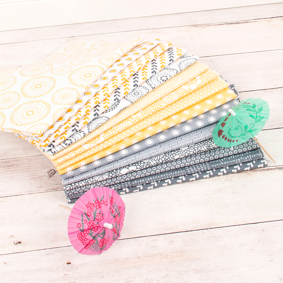 The gorgeous Jelly Roll Ripples Quilt Kit was made using Harmony by ...