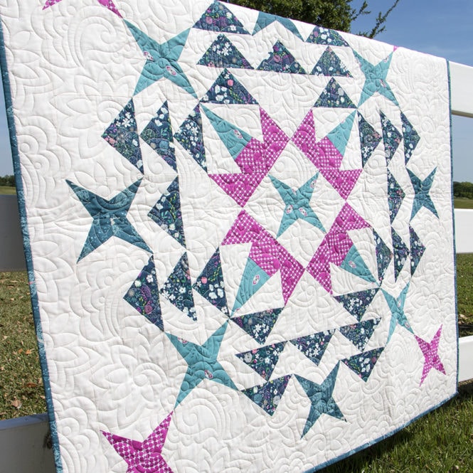 Get ready to be blown out of this world with the Cosmos Quilt! We’ve ...