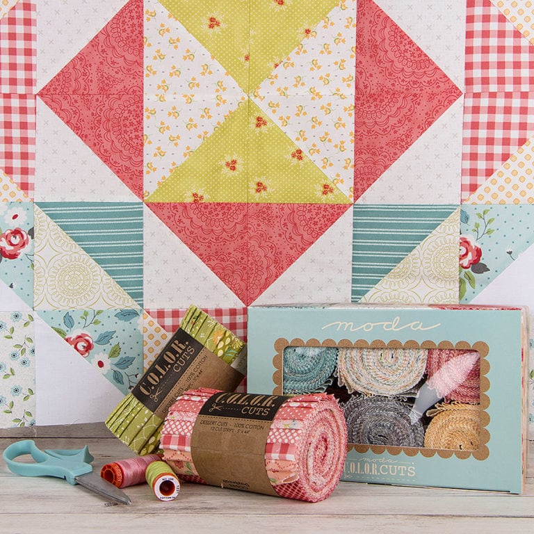 Kimberly has also started on the Dessert Sampler Quilt and just ...