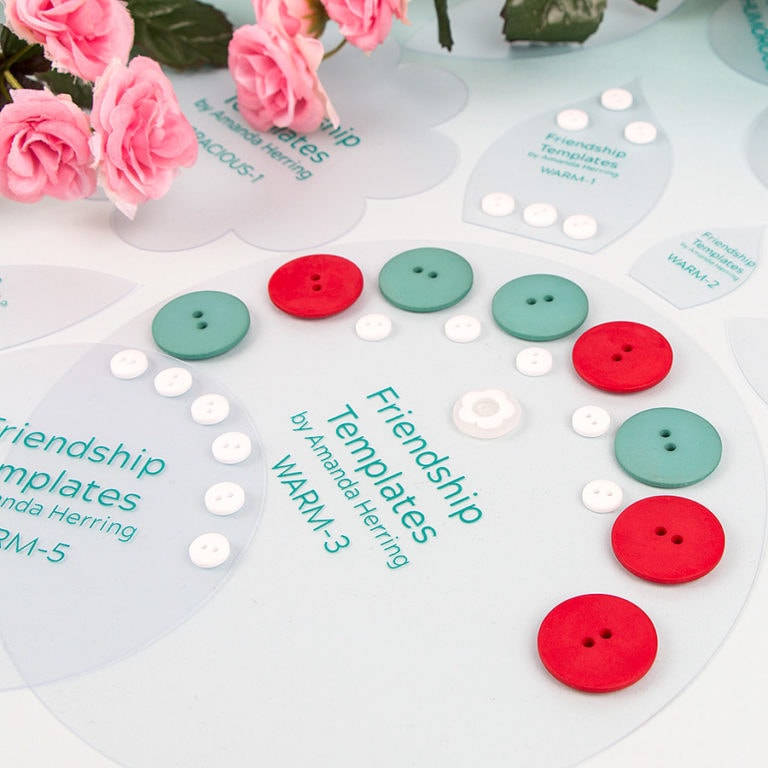 And the Friendship Quilt Button Pack bring accents to the quilt ...