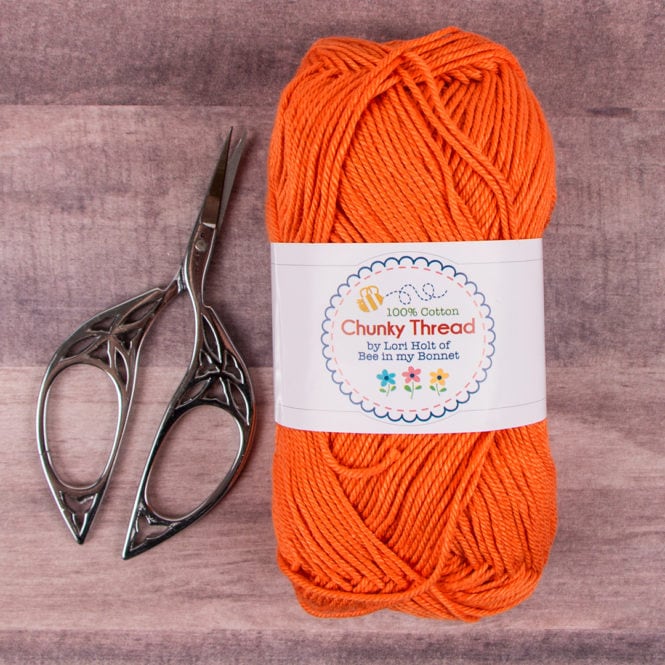 Pumpkin Chunky Crochet Thread