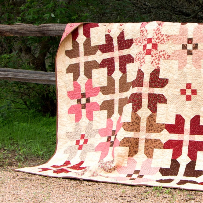 Shortcut Quilt: Fat Eighth Fruitcake