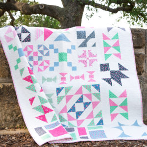Full Perfect 10 Sampler Quilt made with Guest Room by Kristyne Czepuryk ...