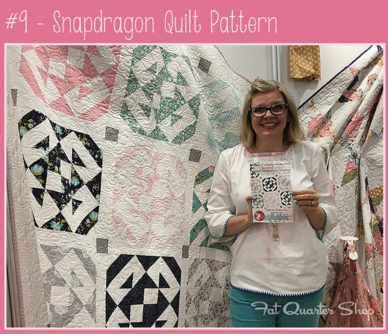 Snapdragon Quilt Pattern by It’s Sew Emma