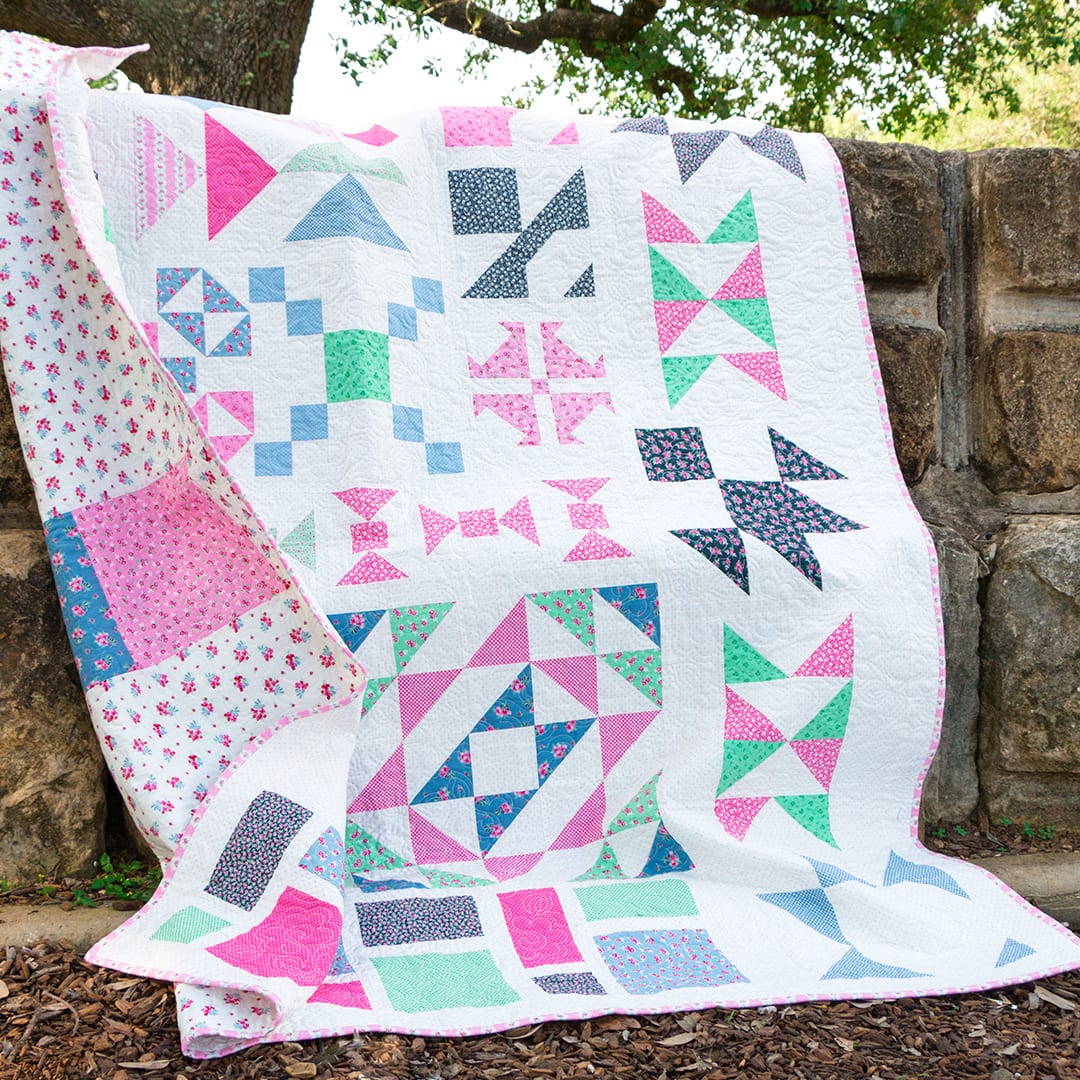 Pick out your fabrics and quilt along with us. You’ll need both the ...