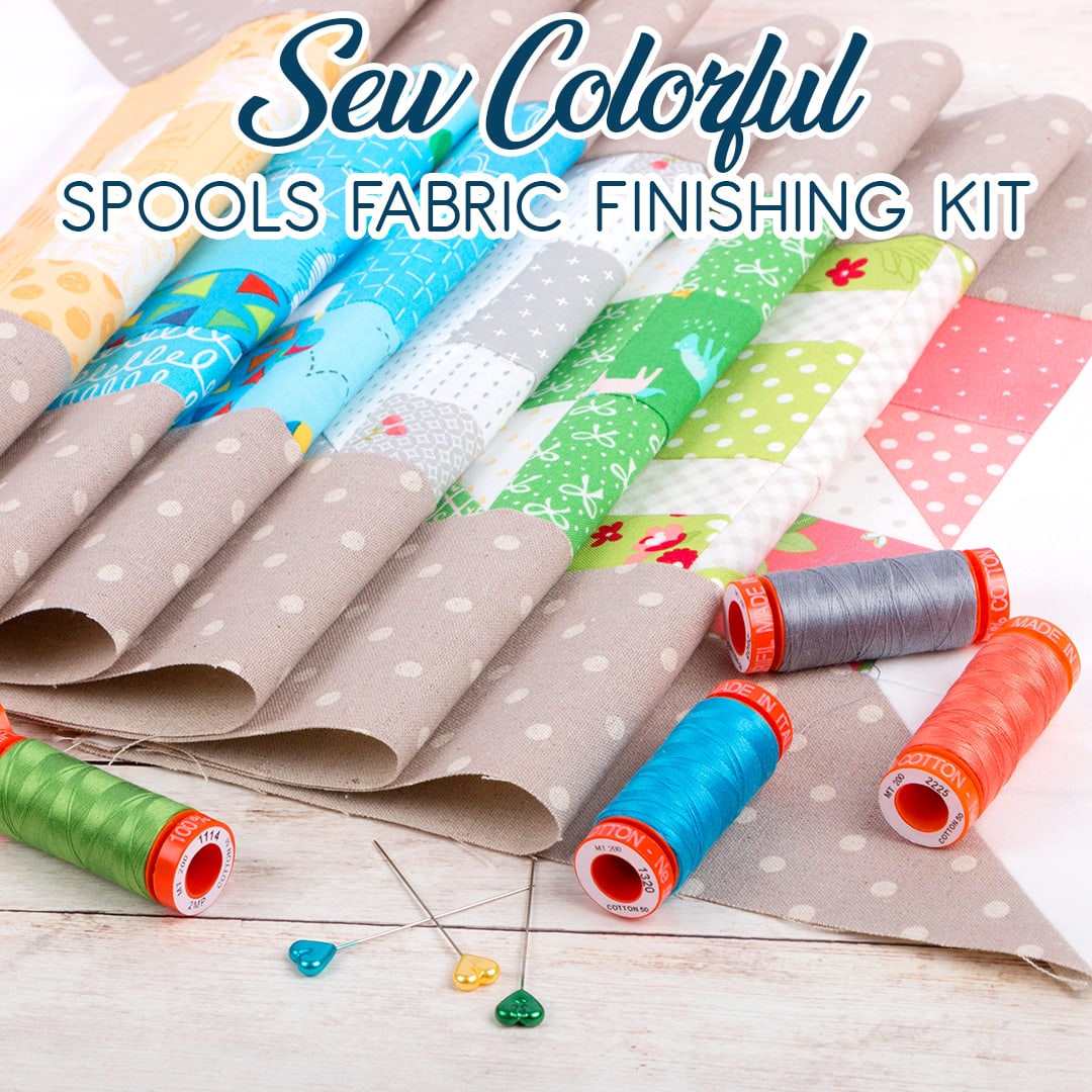 Sew Colorful Spools Quilt Along