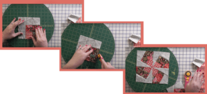 After cutting around the edges of the ruler, the resulting block has ...