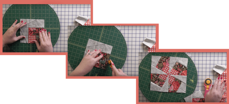 After cutting around the edges of the ruler, the resulting block has ...