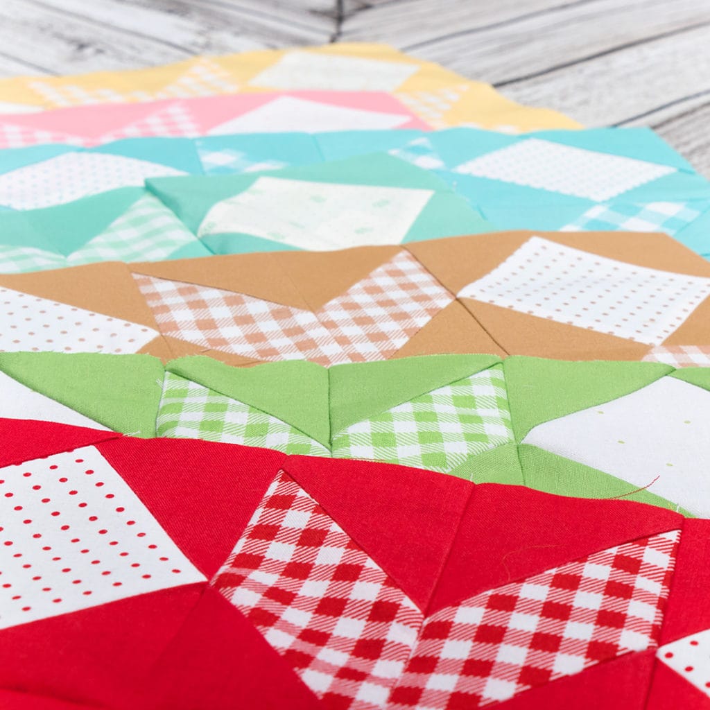 Two Color Quilt Sew Along: Second Block