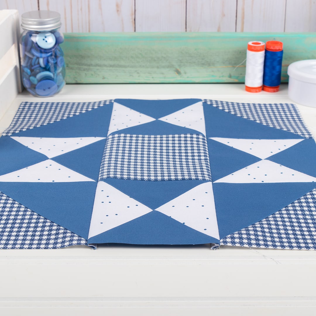 Here are the cutting instructions for the Shine Block: