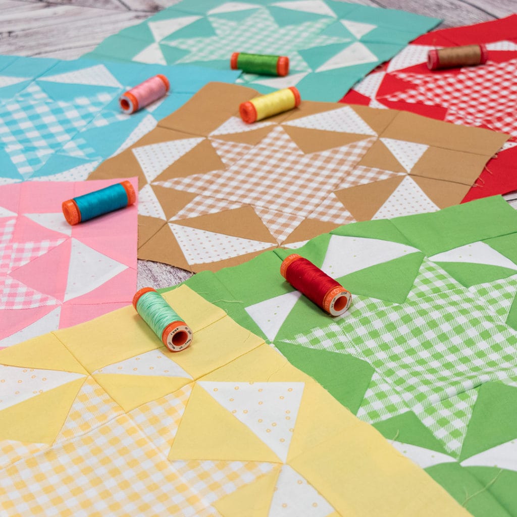 Two Color Quilt Sew Along: Sixth Block