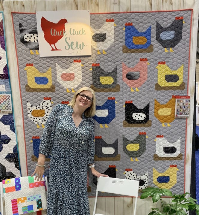 Tongues are clucking over this Cluck Cluck Sew’s new Chickens pattern