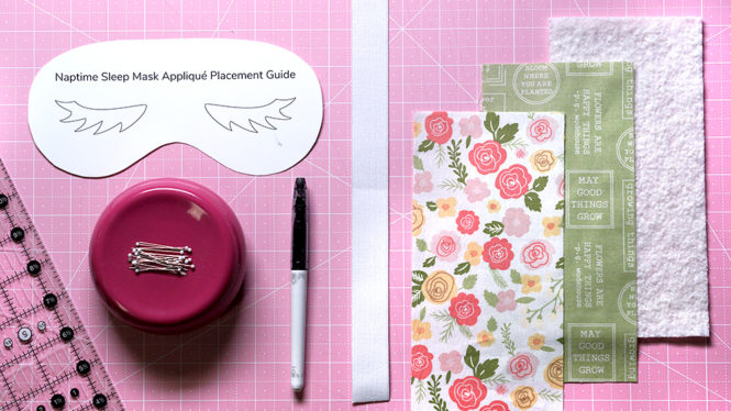 How to make the Sleep Mask