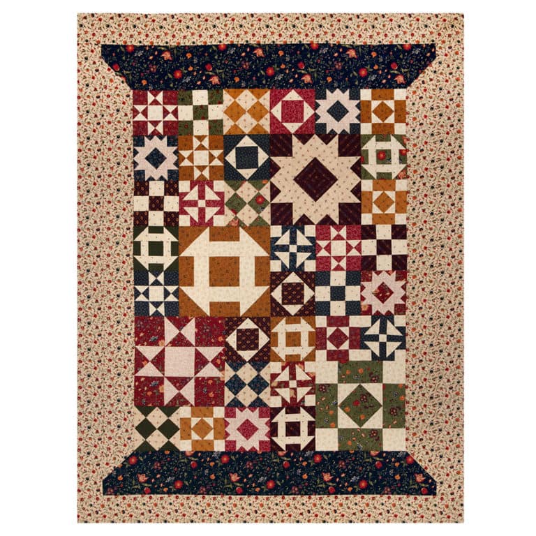 Quilty Staffer Deborah made her completed her quilt top using On ...