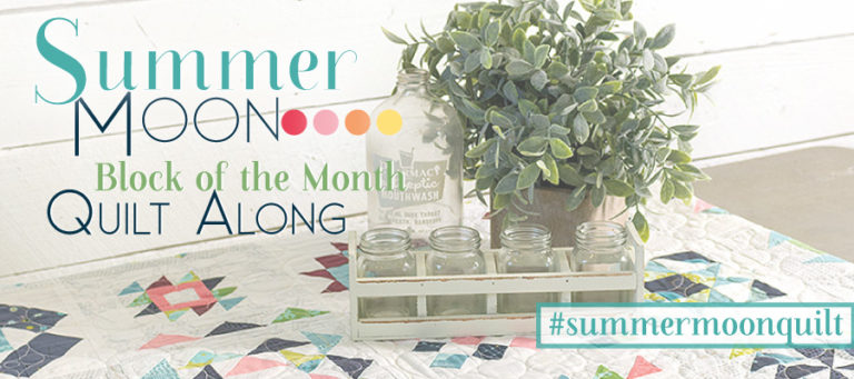 Summer Moon Quilt Along – Finishing