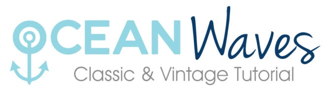 Ocean Waves Quilt Block Pattern Sewing Tutorial