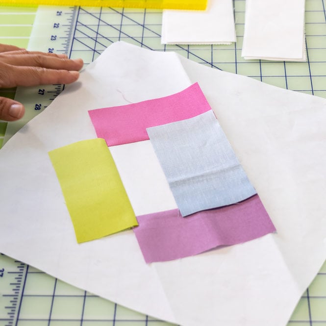 You’ll repeat the process. The paper is numbered so you know where to ...