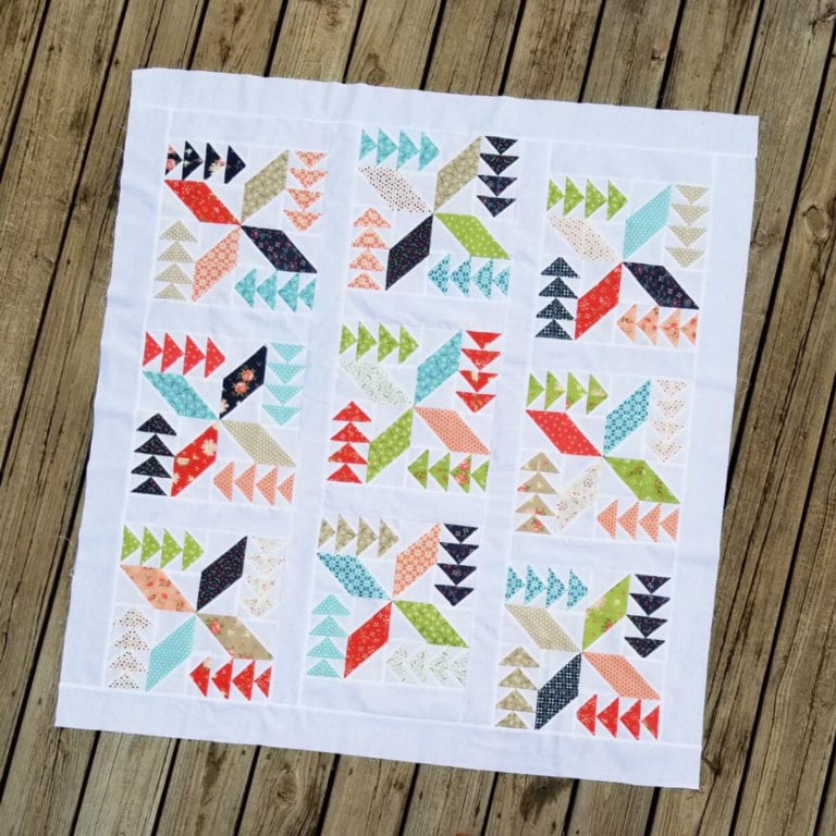 Mona of Whittaker Creations sewed in Harper’s Garden by Sherri & Chelsi ...