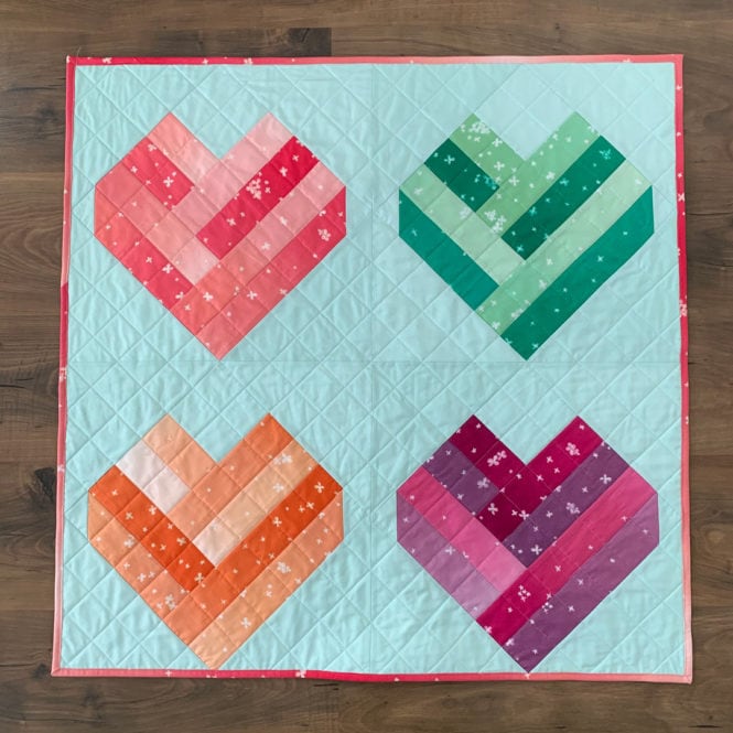 Jen of Heritage Threads changed up her tablerunner to work as a ...