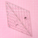 The Creative Grids 60 Degree Diamond Ruler A rotating cutting mat A ...