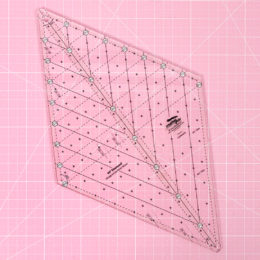 The Creative Grids 60 Degree Diamond Ruler A rotating cutting mat A ...