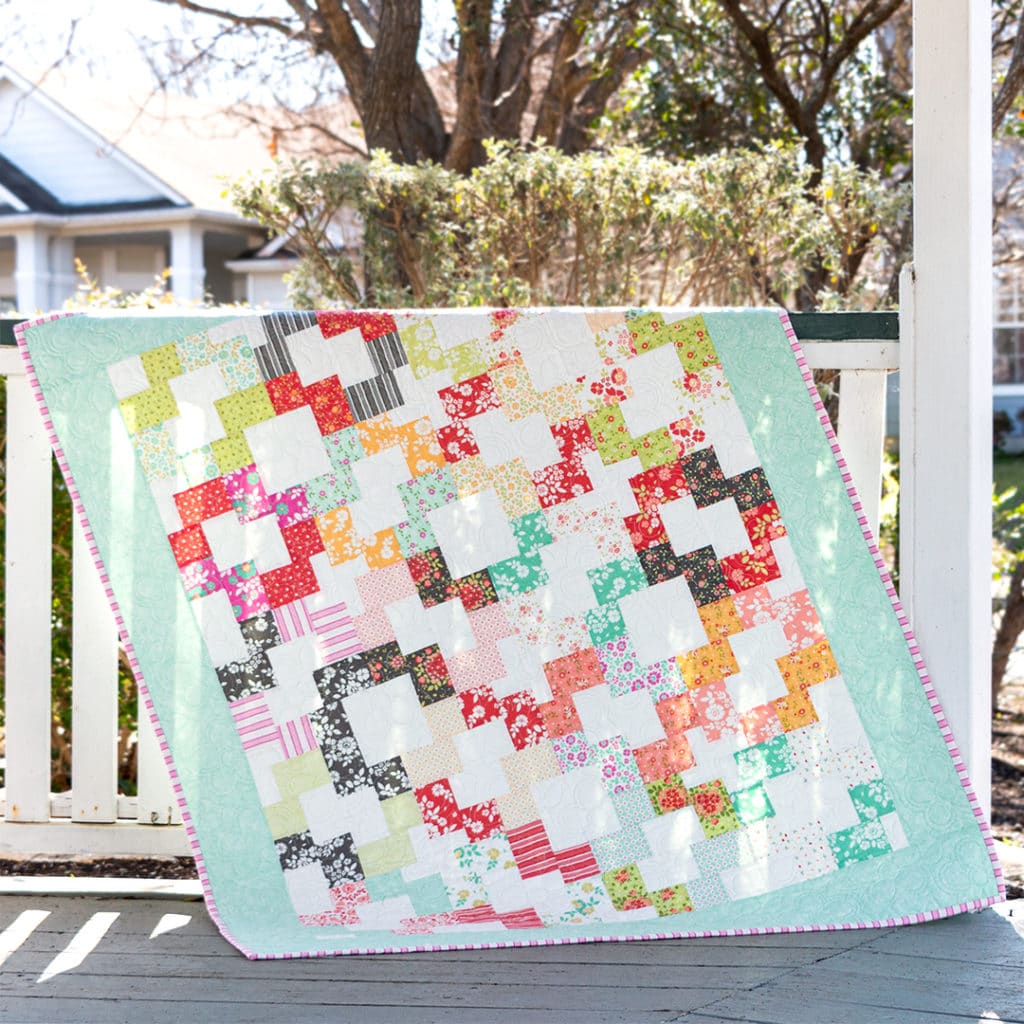 This quilt can be made with a Jolly Bar and yardage You’ll want to grab ...