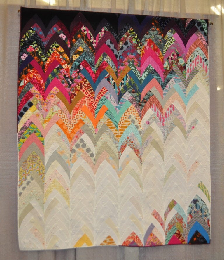 Victoria Findlay Wolfe’s quilts are the star of the quilt show. The ...