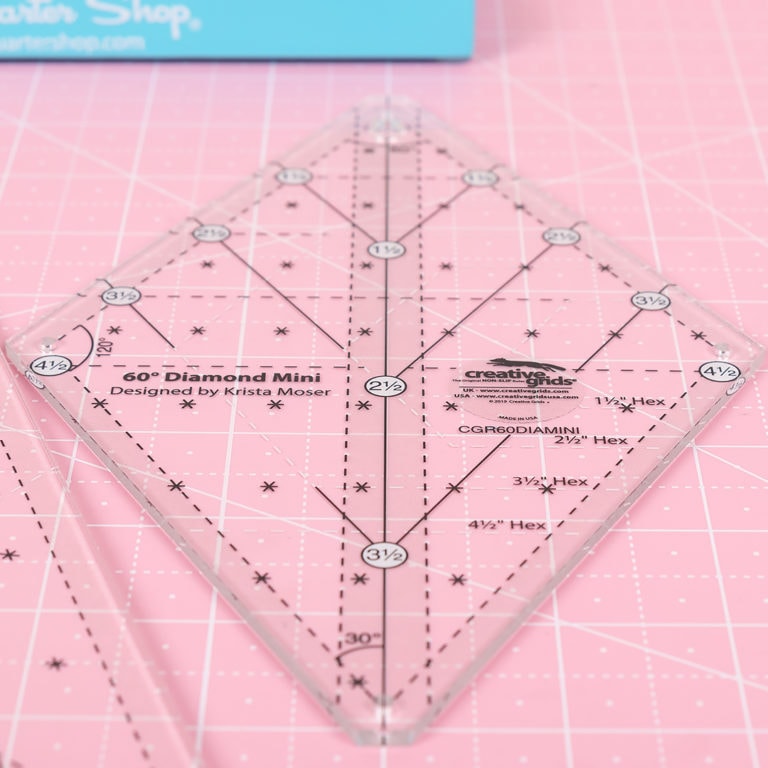 The 60 Degree Diamond Mini Ruler