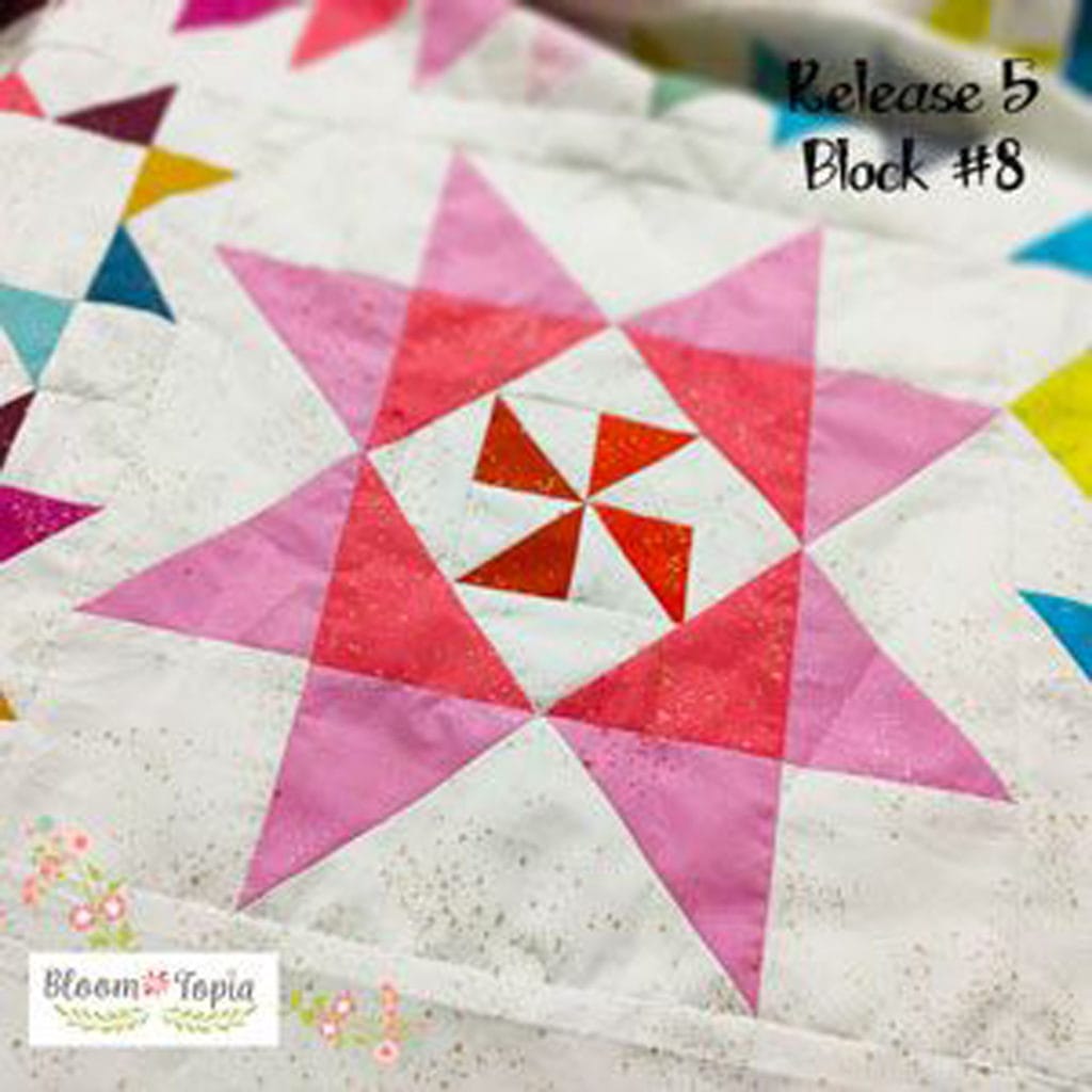 2020 Bloom-Topia Quilt Along – Release 5