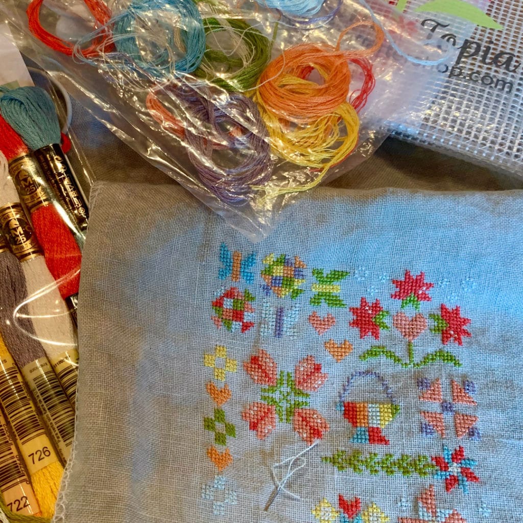 Valerie of Stitching in the Barn ( @stitchinginthebarn ) is stitching ...