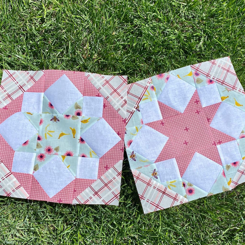 Stephanie of Quilt n’ Party ( @quiltnparty ) sewed her Rolling Star ...