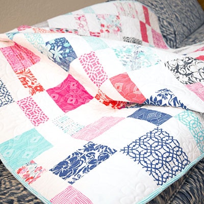 Check out all of Kimberly’s tips and tricks for making this easy quilt ...
