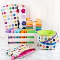 The panel lists each fabric name and number, while the yardage lists ...