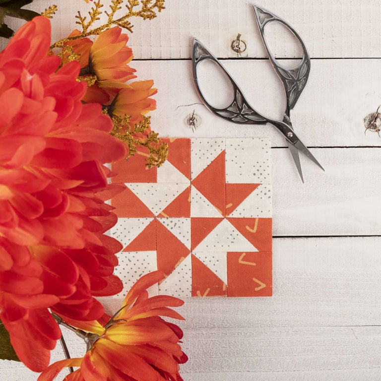 Terri is sewing 6″ blocks with Folktale by Lella Boutique for Moda ...