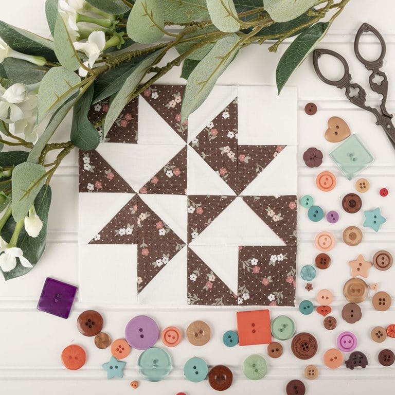 Terri is sewing 6″ blocks with Folktale by Lella Boutique for Moda ...