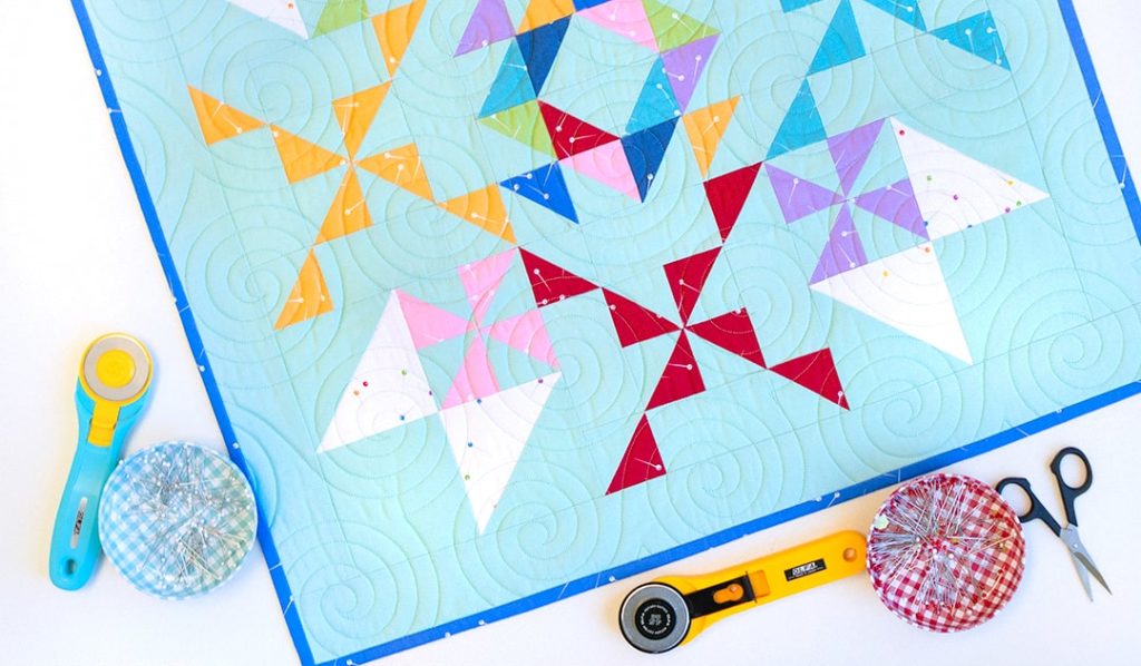 In addition to the free pattern, we launched a Worldwide Quilting Day ...